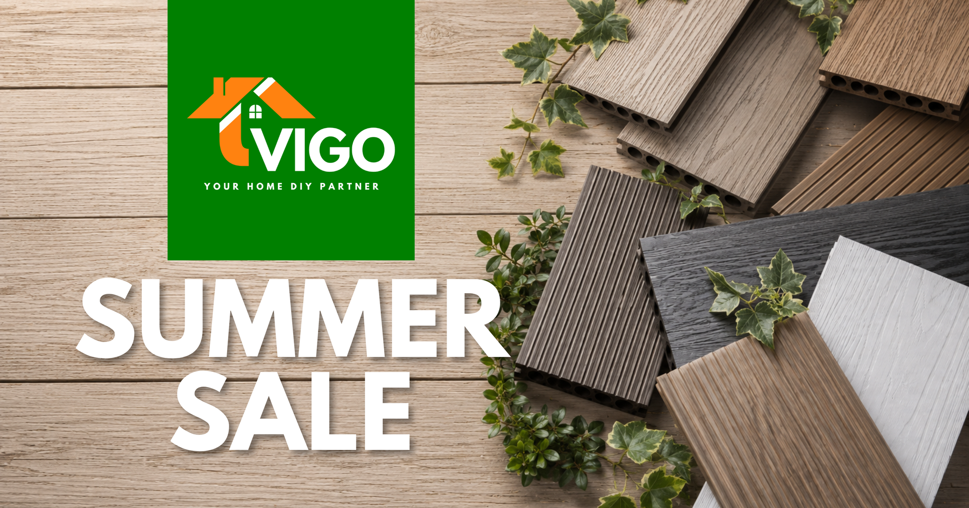 2026 Summer Sale | Composite Decking Offers UK | Vigo Home – Vigo Home Ltd